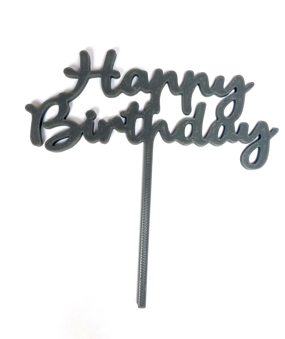 Cake topper - Free 3D Print Model - MakerWorld