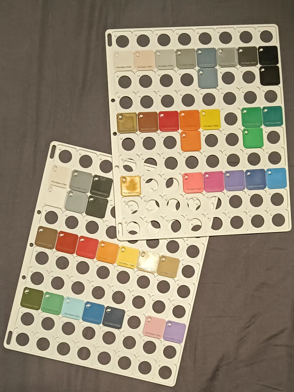 Binder page for Bambu Lab filament swatches - Free 3D Print Model ...