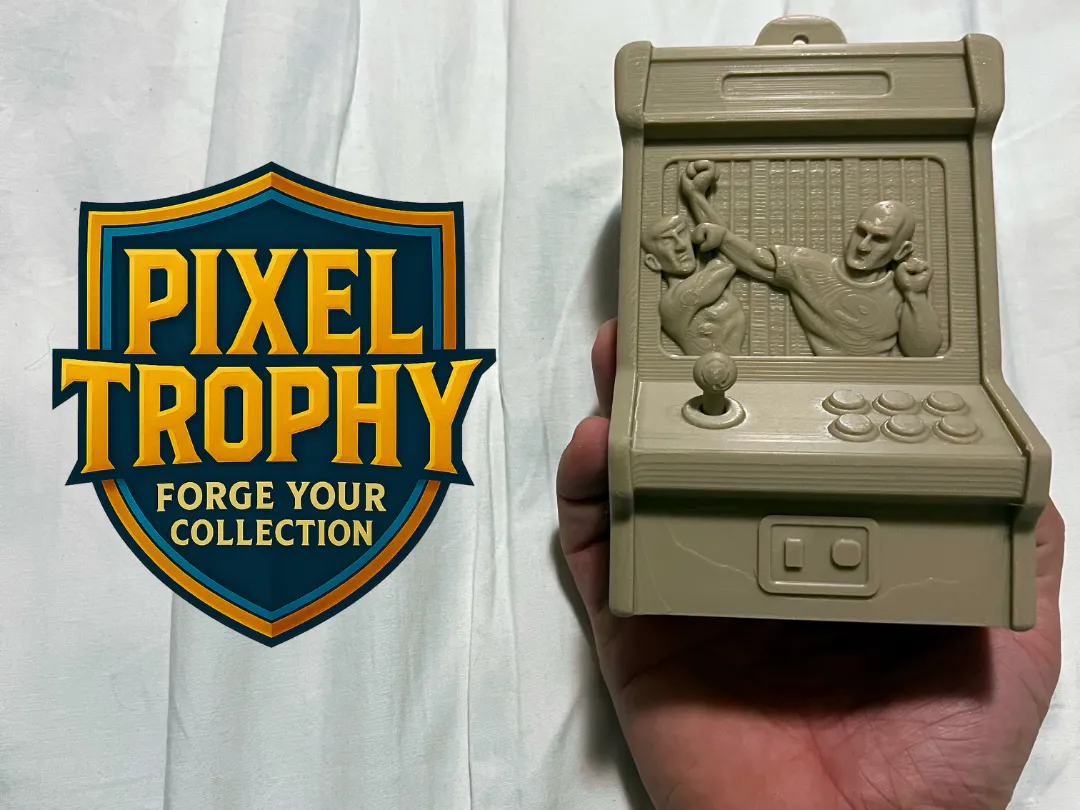 Street Fighter 2 – Pixel Trophäe von Lancilnove MakerWorld: Kostenlose ...