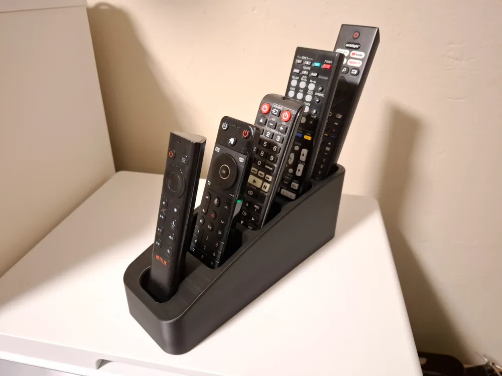 Remote control stand compatible with Nvidia Shield - Free 3D Print ...