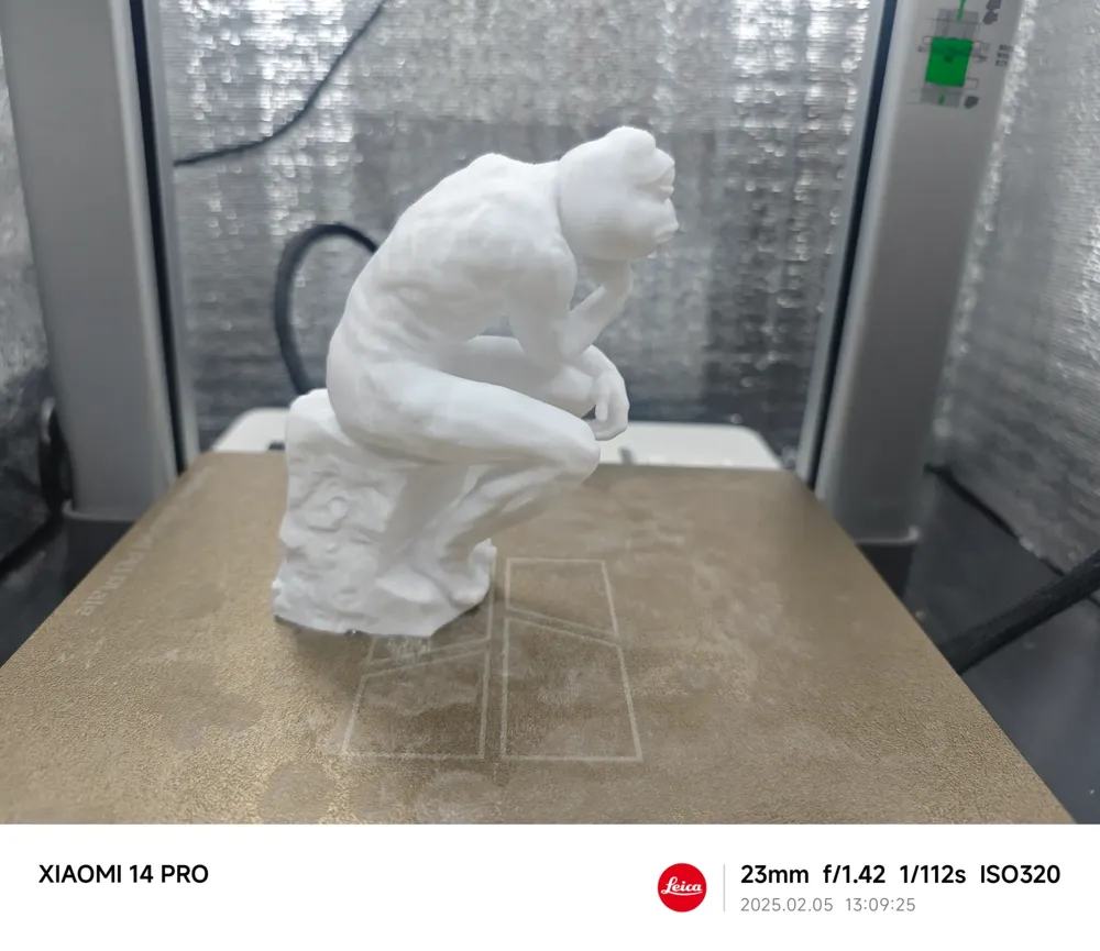 The Thinker Sad Frog Pepe the Frog by Quadratic model sharing - MakerWorld