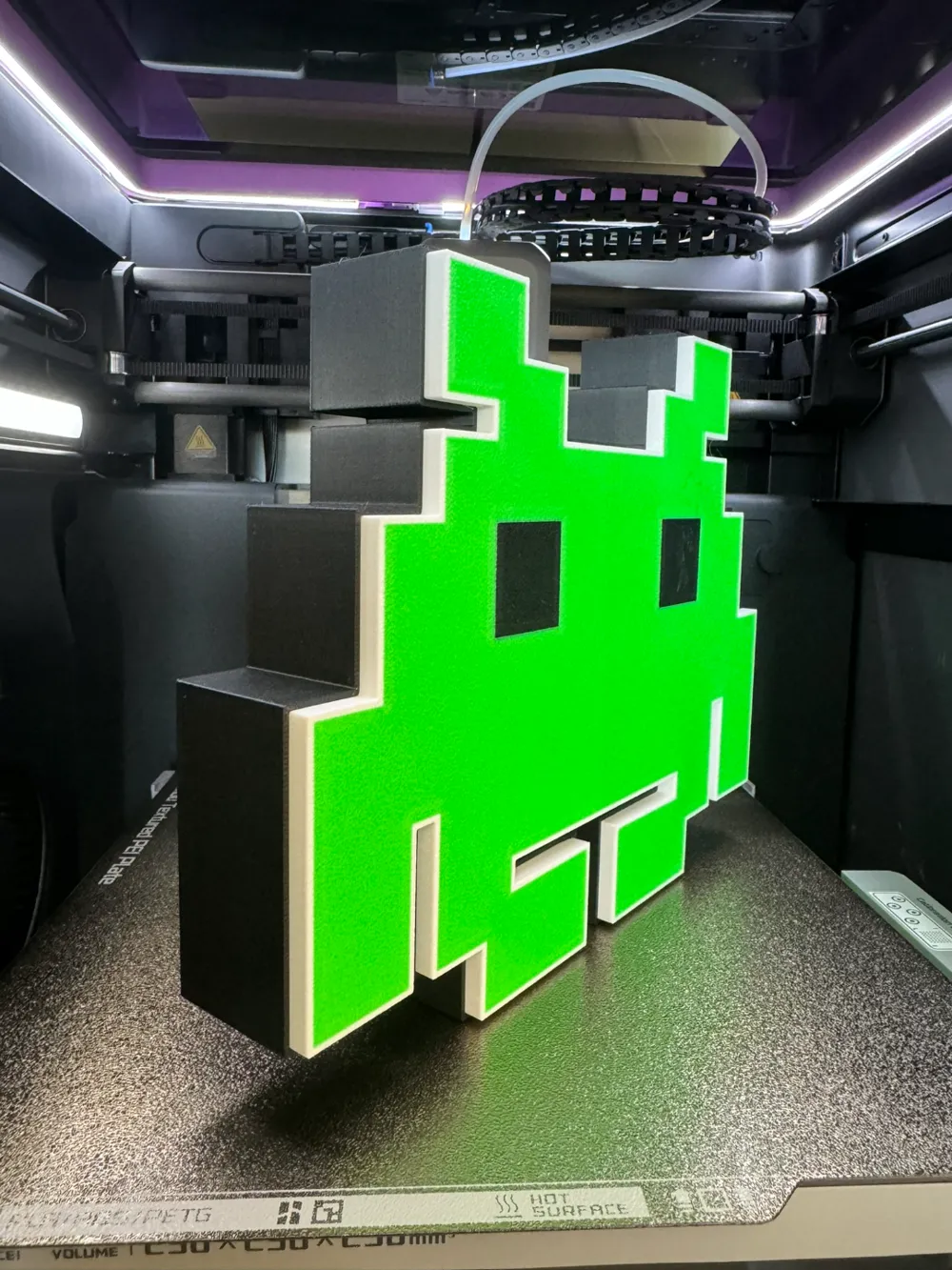 Space Invaders LED Lightbox by Turbospeed - MakerWorld