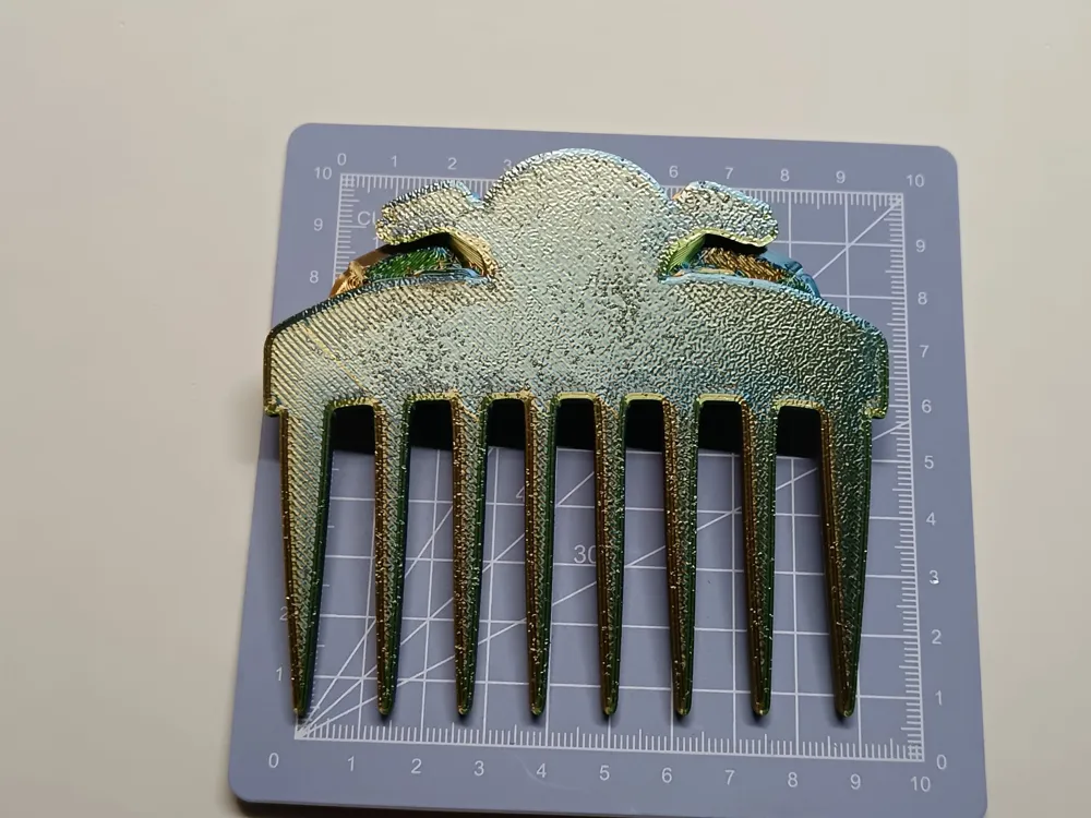 Chonky Spider Hair Comb - Free 3D Print Model - MakerWorld