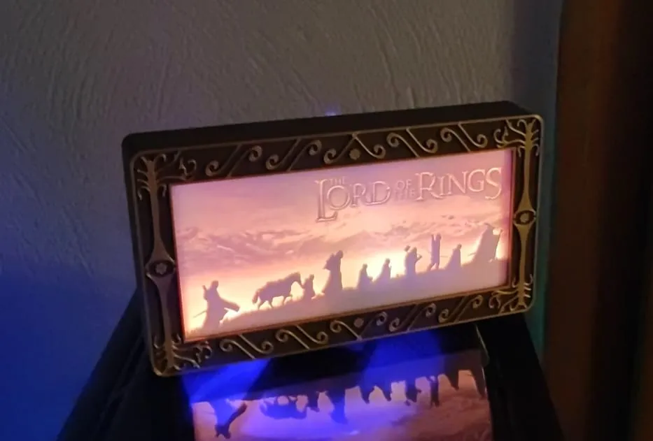 Lord of the rings Litophane Lightbox by daniel.rynduch - MakerWorld