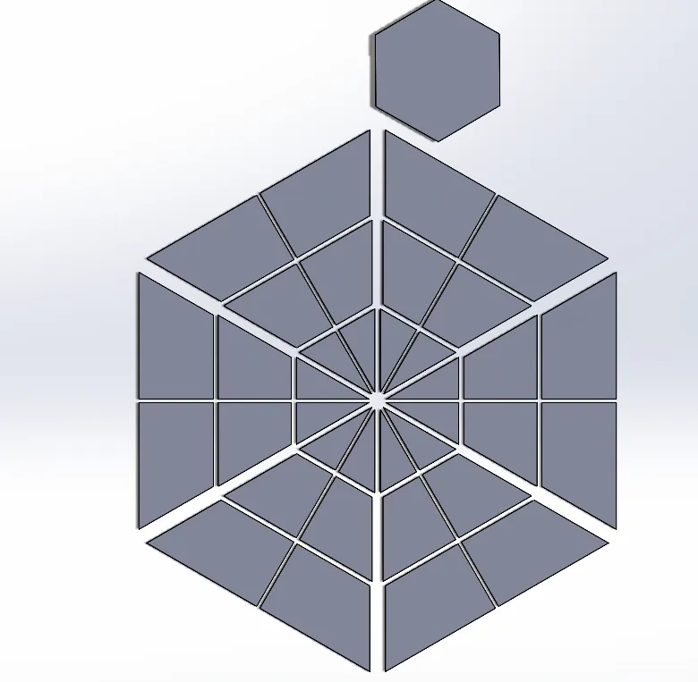 Starshade structural plates by dpmartin01 - MakerWorld