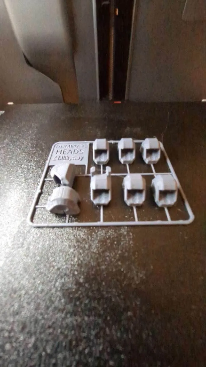dummy 13 heads on a kit card - Free 3D Print Model - MakerWorld