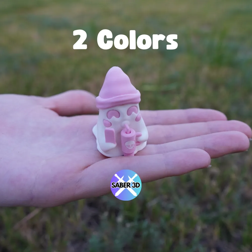 Mini Ghost - Free 3D Print Model - MakerWorld
