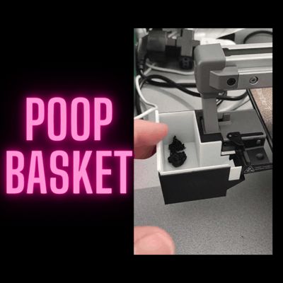 poop basket 3d print model download - MakerWorld