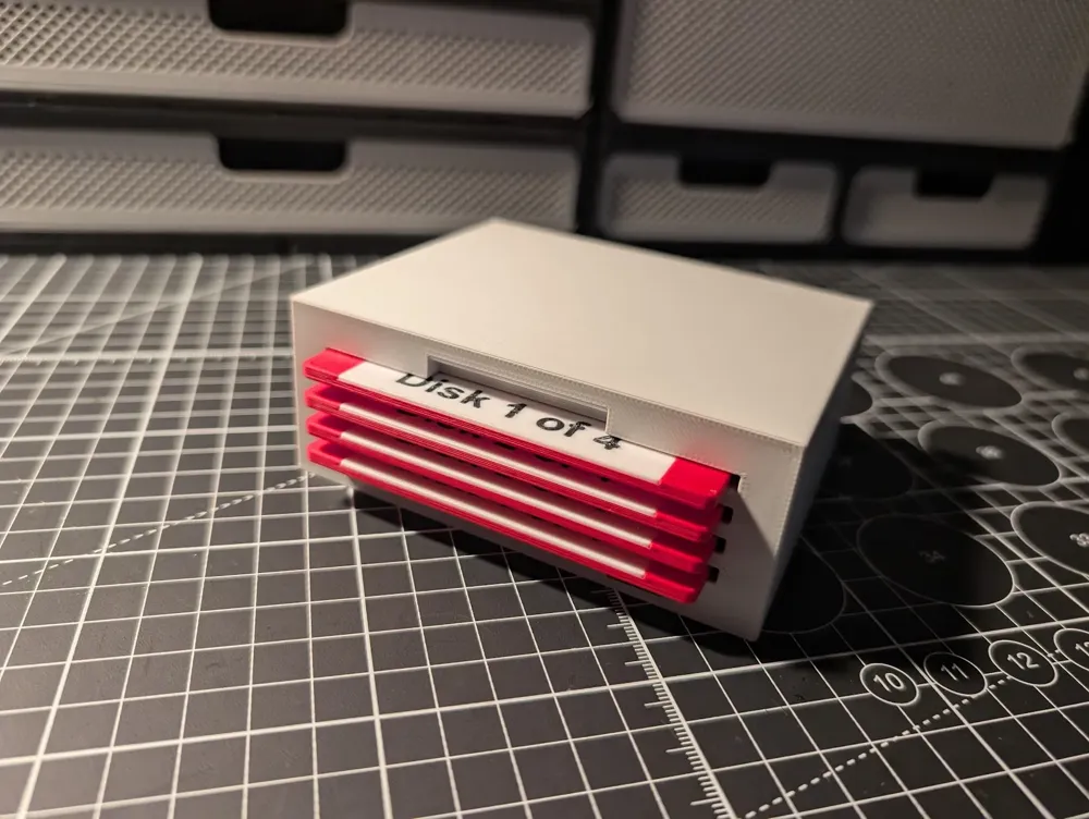 Floppy Disk Coaster Holder - Free 3D Print Model - MakerWorld