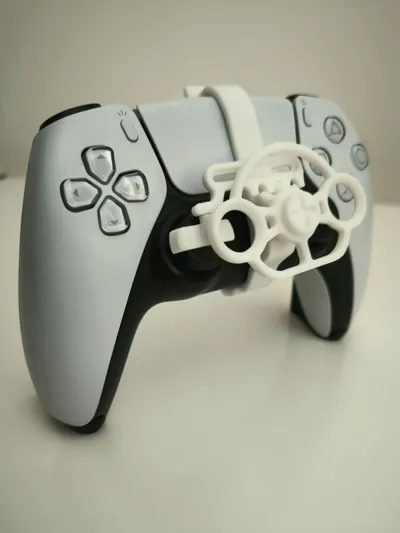 Bearing-less PS5 controller mini wheel - Free 3D Print Model - MakerWorld