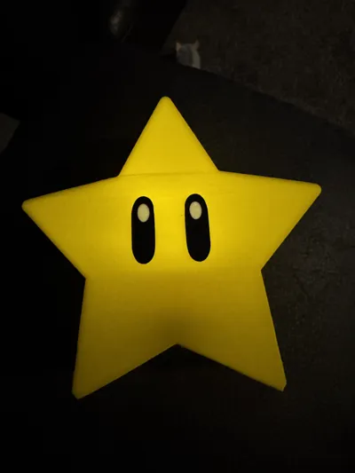 Mario Star Topper by Gee - MakerWorld