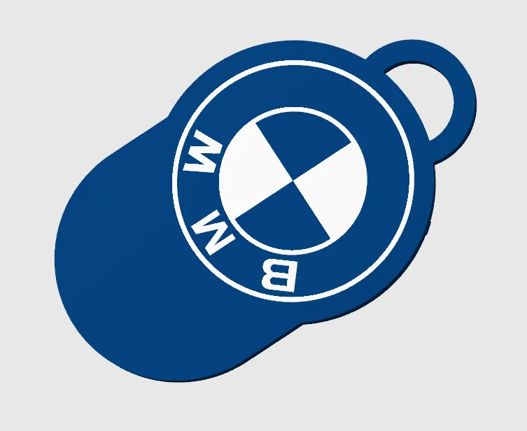 BMW M-Power Cap Keychain by shark.biuro24 - MakerWorld