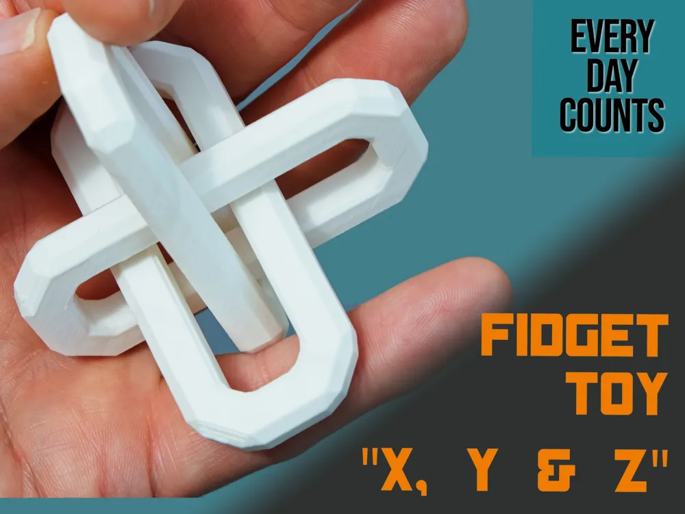 Fidget Toy: X, Y and Z by Every Day Counts - MakerWorld