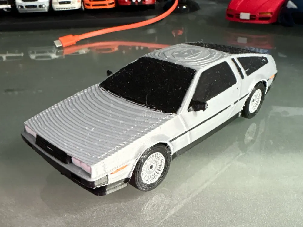 DeLorean DMC-12 Kit Card (from Back to the Future) - Free 3D Print ...