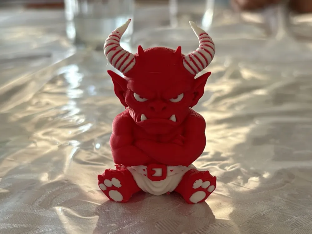DnD Chibis: Grumpy Demon by orenlibane MakerWorld: Download Free 3D Models