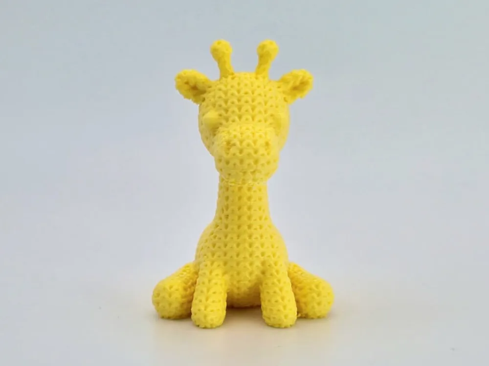 Knitted Giraffe - Free 3D Print Model - MakerWorld
