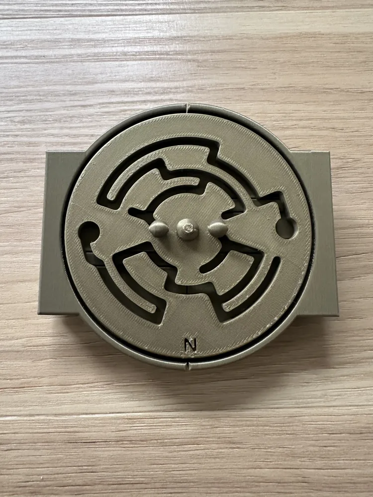 Medallion Puzzle by AtomPrinting MakerWorld: Download Free 3D Models