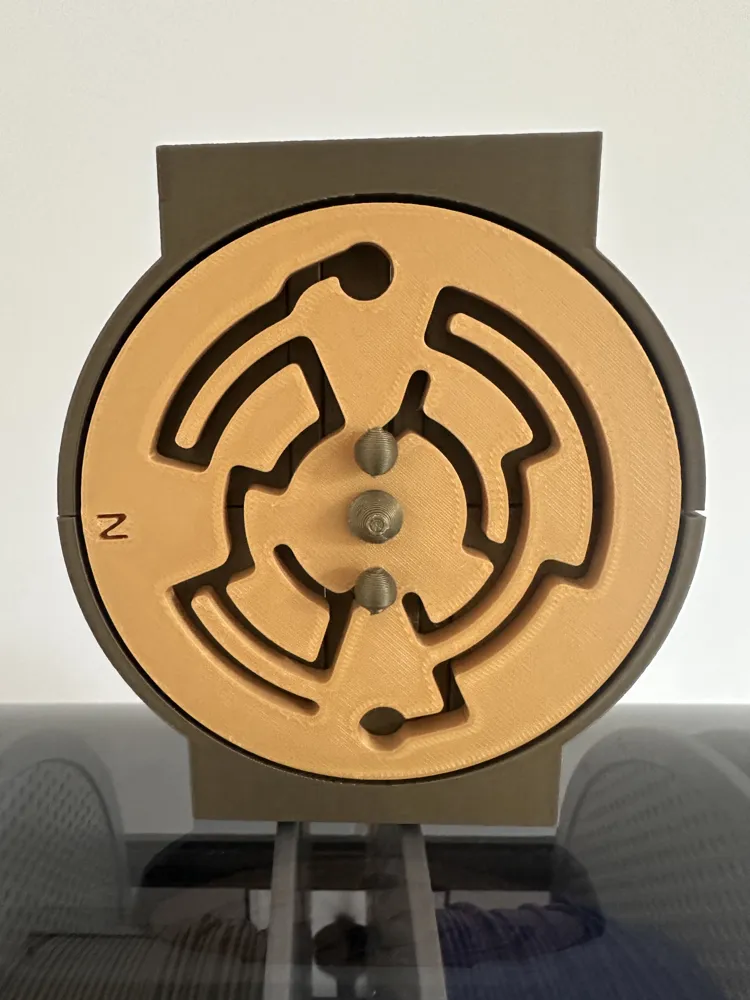 Medallion Puzzle by AtomPrinting MakerWorld: Download Free 3D Models