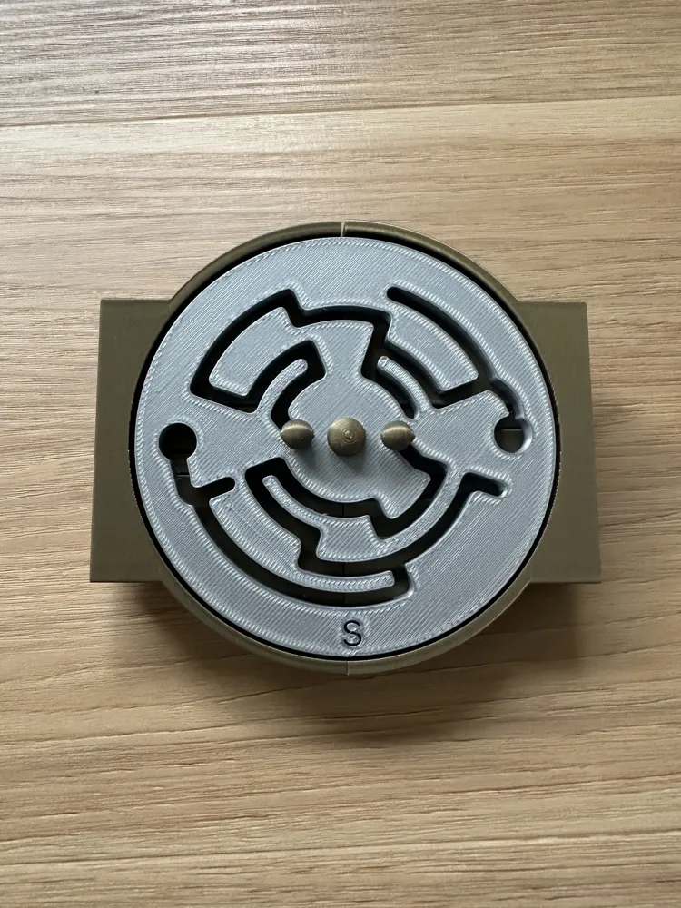 Medallion Puzzle by AtomPrinting MakerWorld: Download Free 3D Models