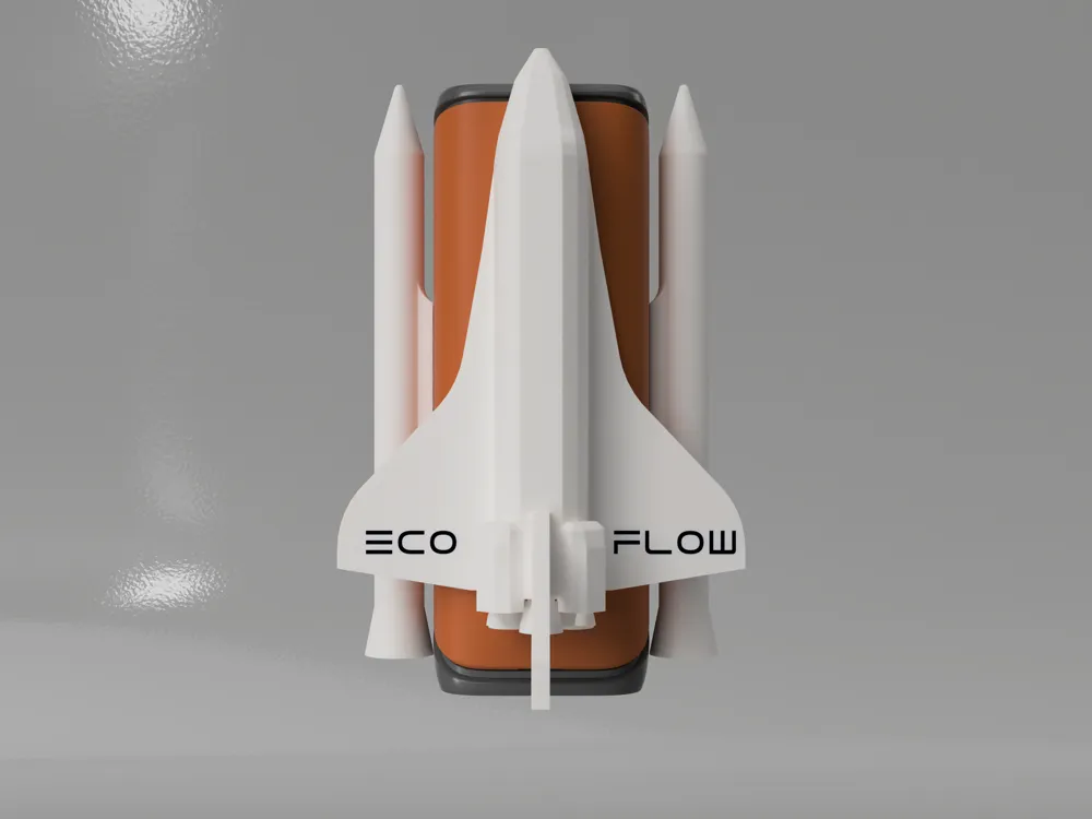EcoFlow Space Shuttle Case by Ælements MakerWorld: Download Free 3D Models