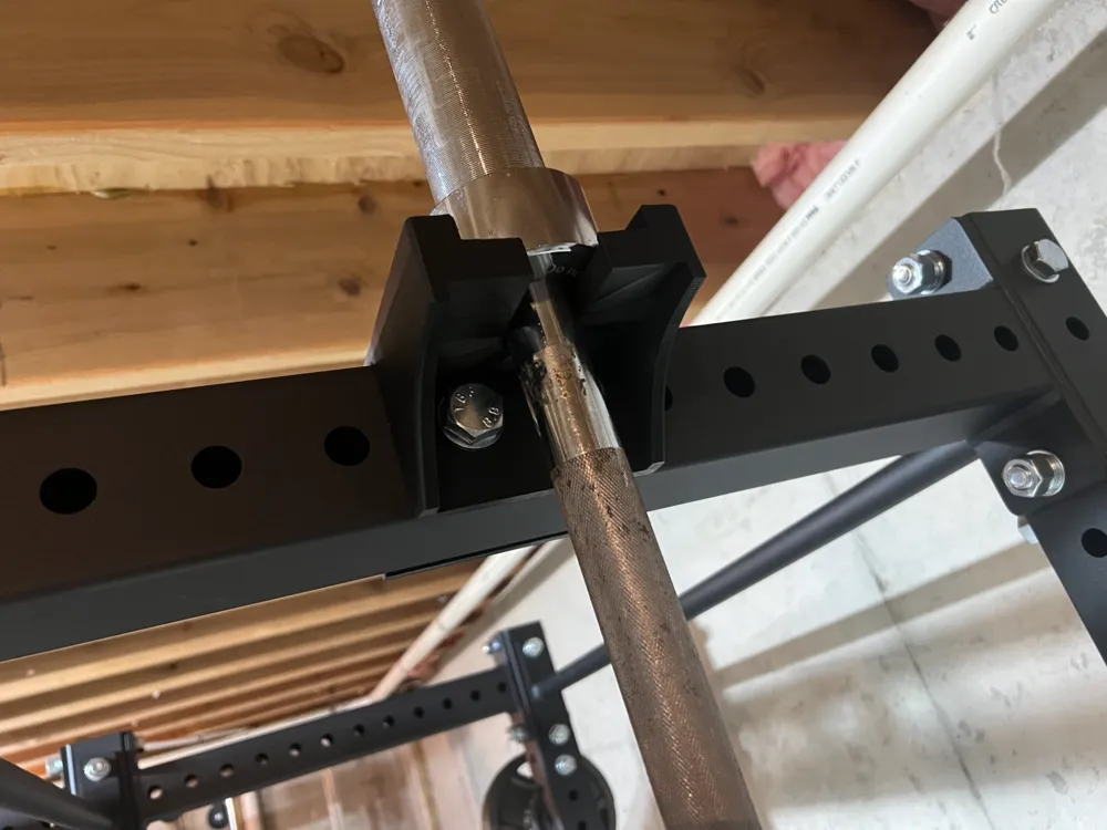 Barbell Mount for 3x3 Rack with 5/8 Holes on 2" by XNVM - MakerWorld
