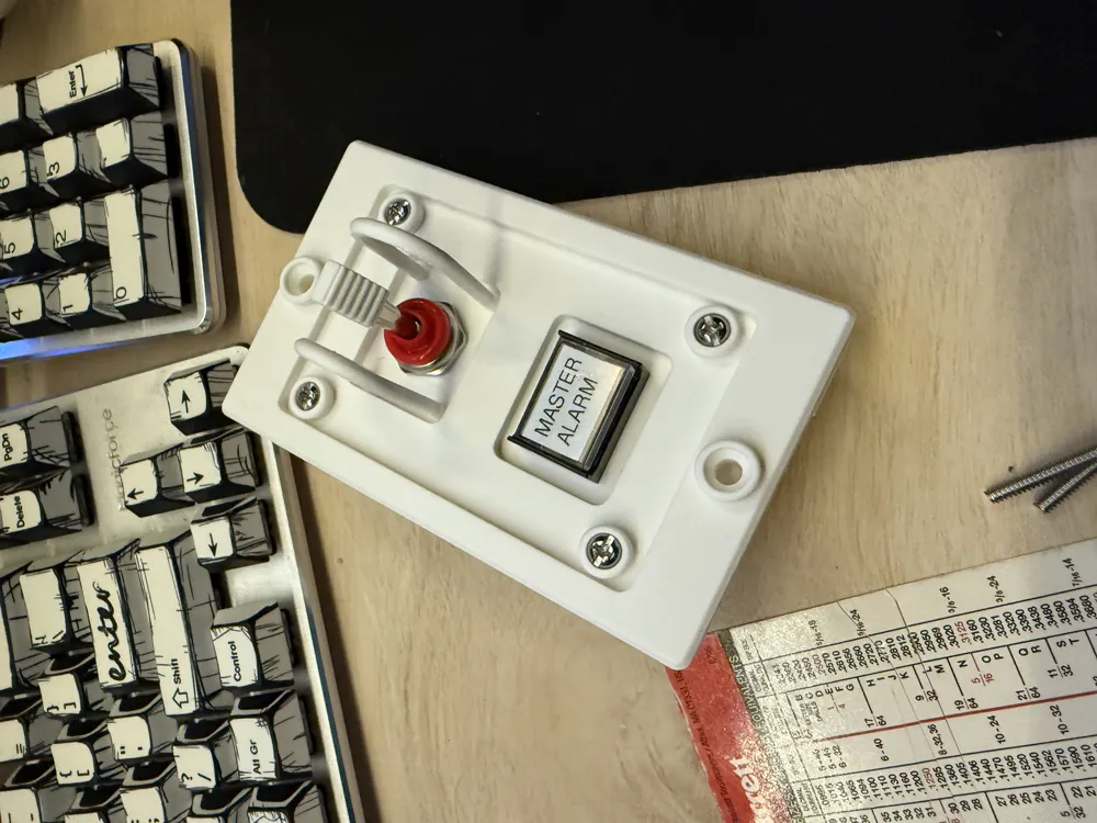 Light Switch Cover: Apollo Control Panel - Free 3D Print Model - MakerWorld
