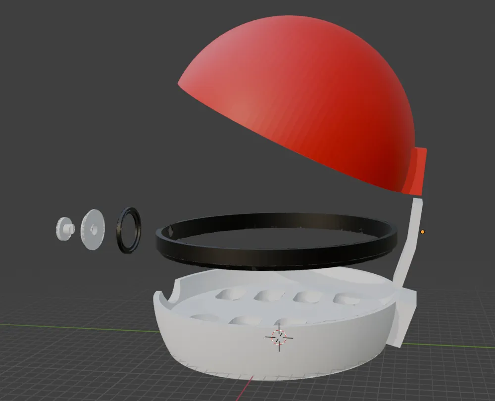 Pokeball Nintendo Switch JoyCon Controller Stand by Rianski Schipanski ...