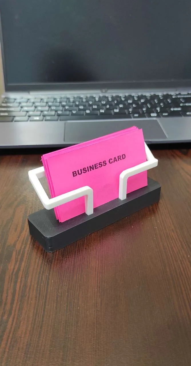 EdgeStand – Modern Business Card Holder by BlueShadovv MakerWorld ...