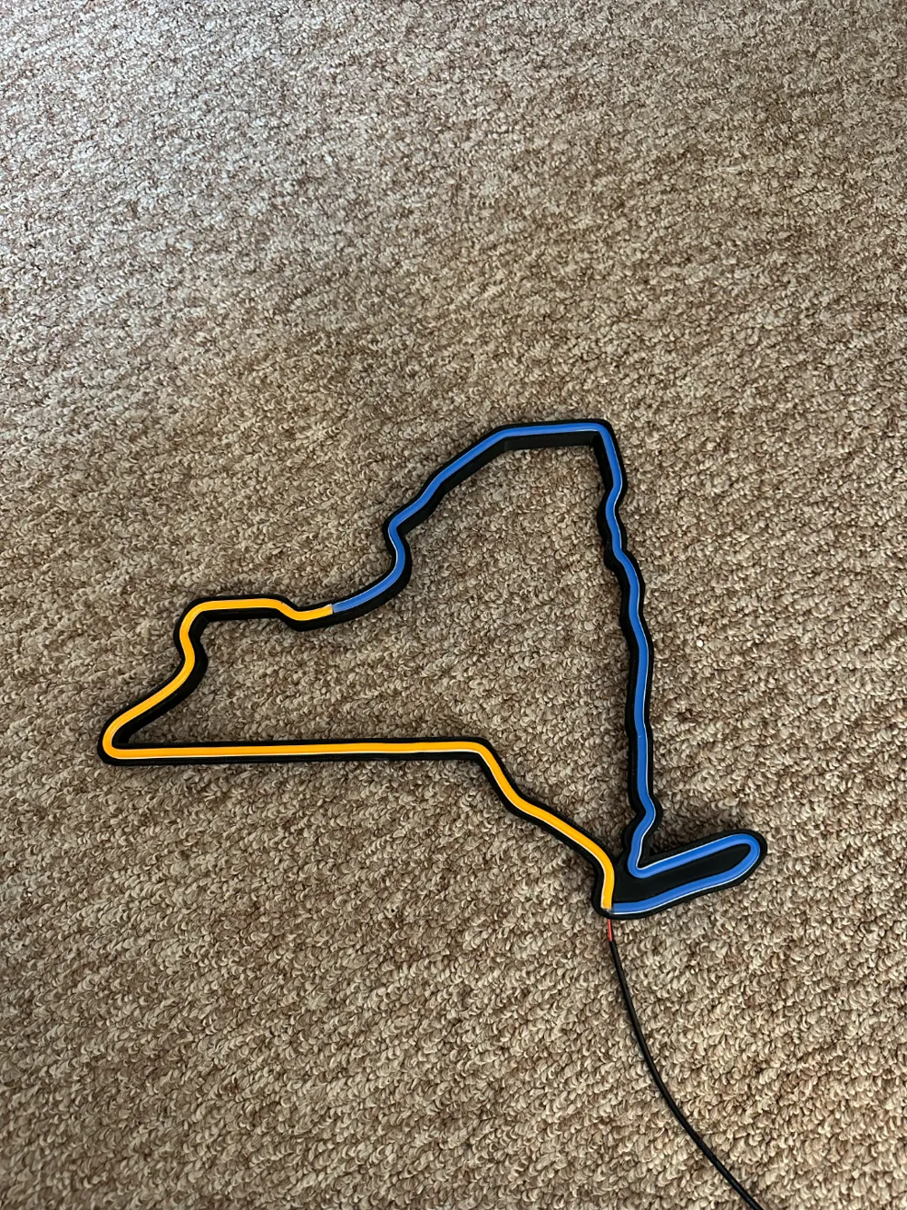 New York State Neon LED Sign by thingspatprinted - MakerWorld