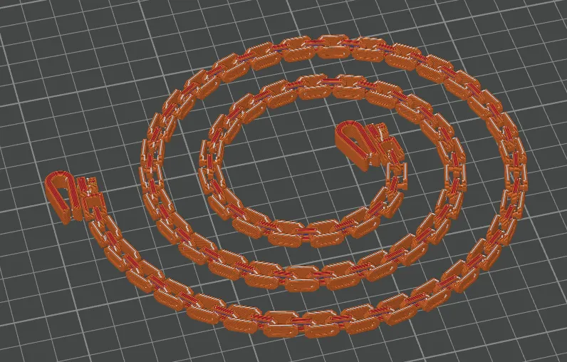Wearable Articulating Fidget Chain by Joshuaisodd MakerWorld: Download ...