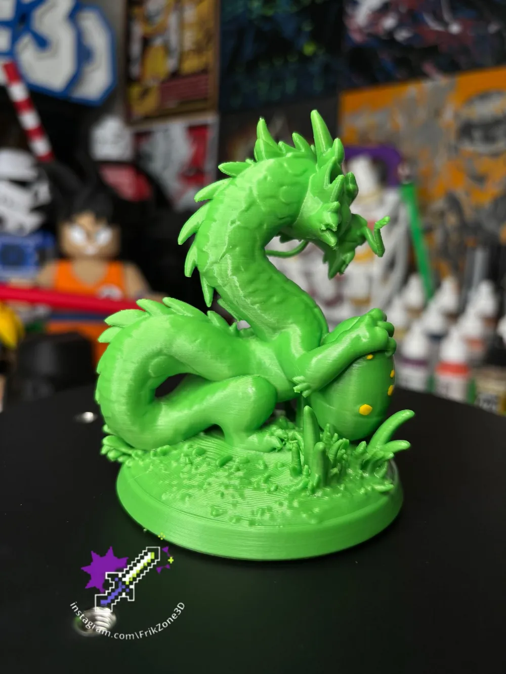Shenron’s Easter Egg Guardian by FrikZone3D - MakerWorld