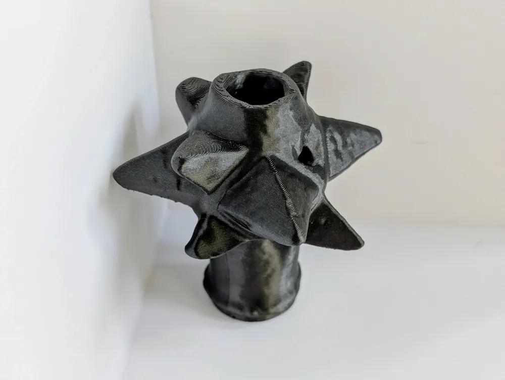 13th Century Bronze Mace Head (Scan) - Free 3D Print Model - MakerWorld