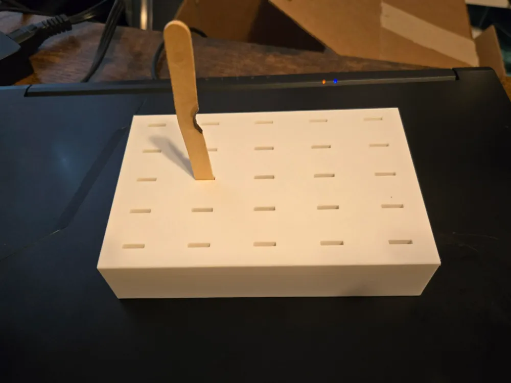 Popsicle Stick Stand by 3dprintsbyhack MakerWorld: Download Free 3D Models