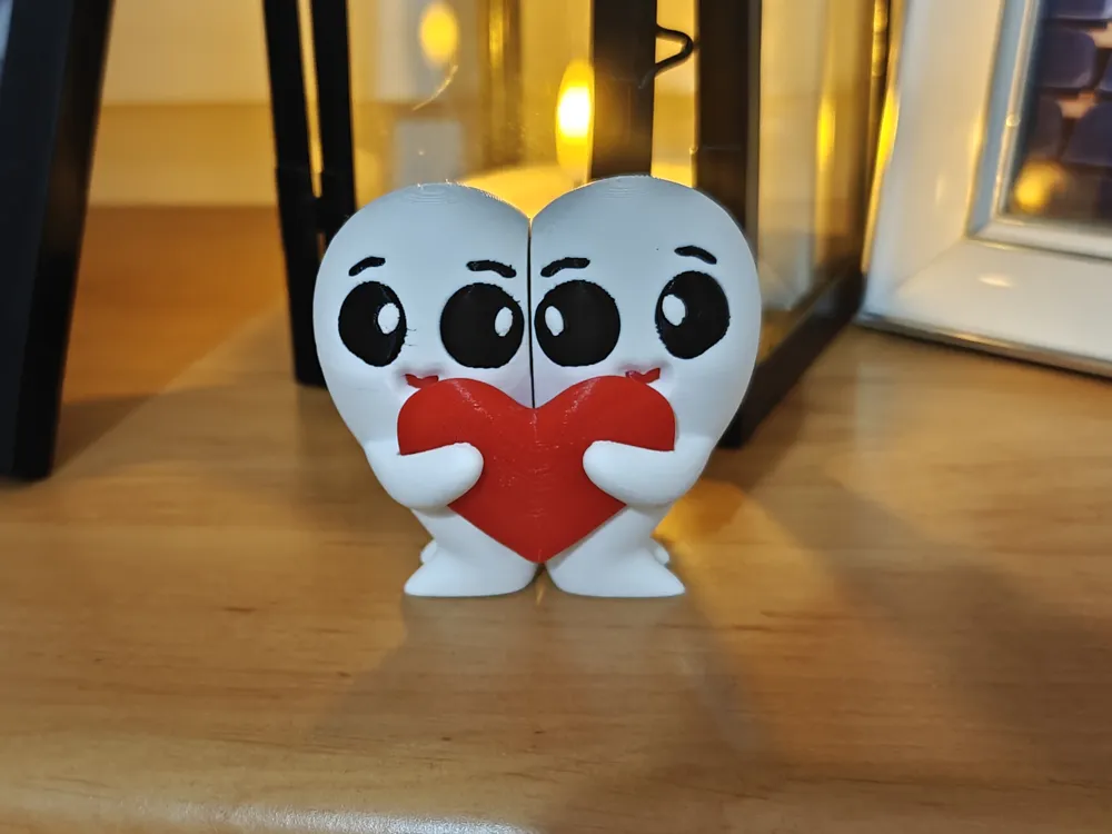 Ghosts in love (Valentine's Day) - Free 3D Print Model - MakerWorld