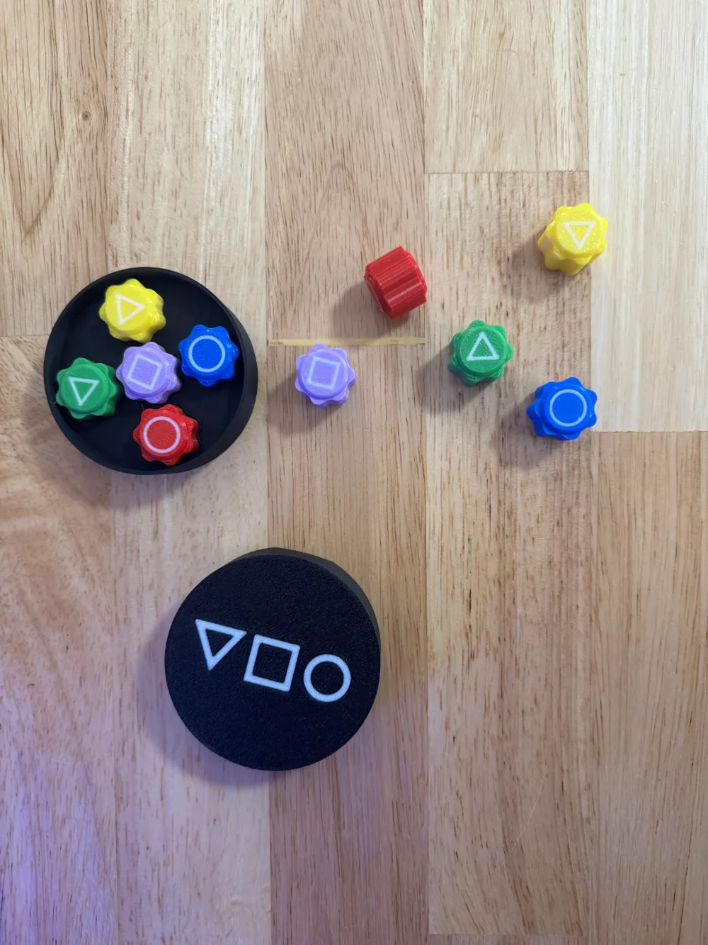 Squid Games Gonggi - Multicolor & Single Color by Jocoque - MakerWorld