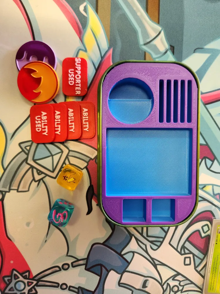 Pokémon TCG Mini Tin Insert - Model: Overwhelm - Free 3D Print Model ...