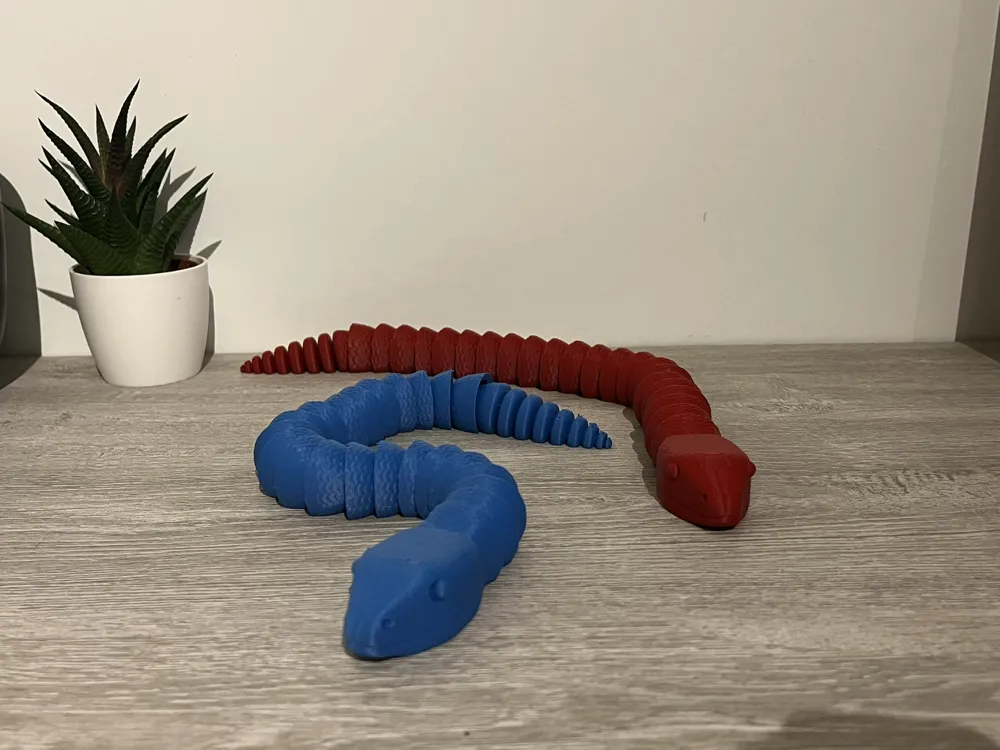 Articulated Snake - Free 3D Print Model - MakerWorld