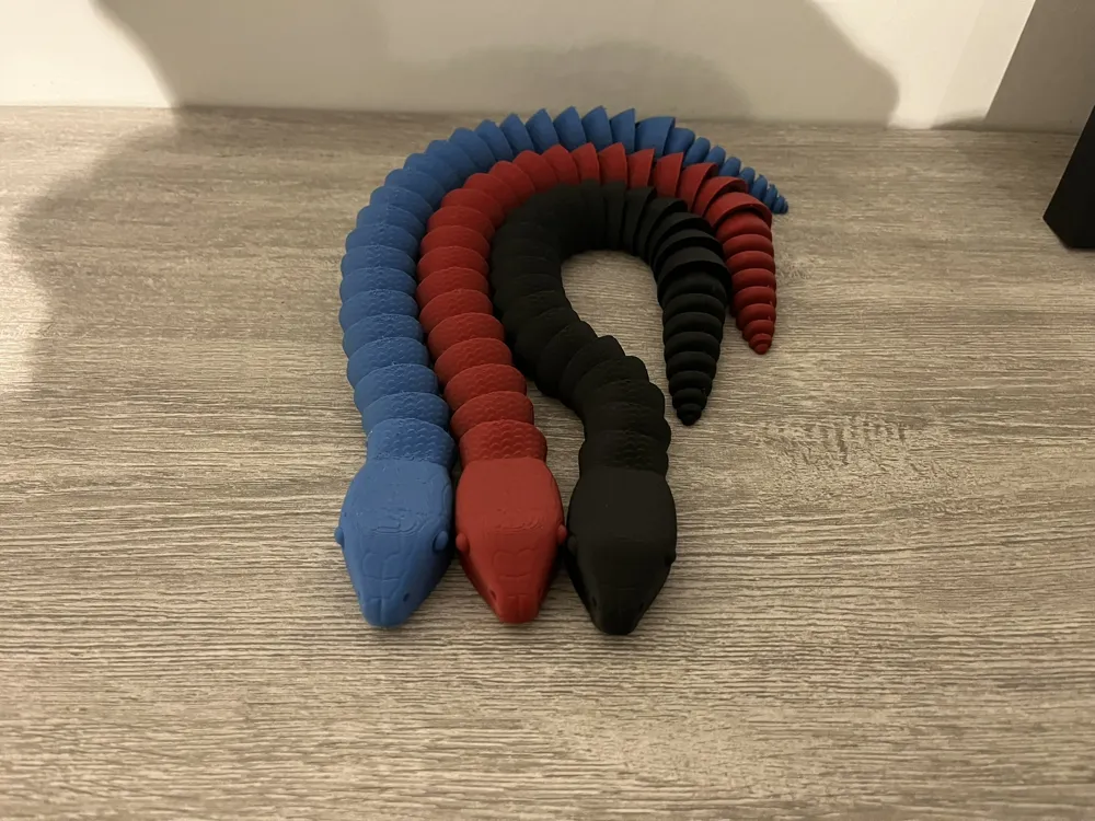 Articulated Snake - Free 3D Print Model - MakerWorld
