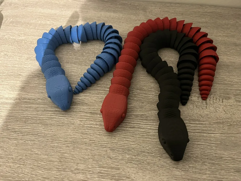 Articulated Snake - Free 3D Print Model - MakerWorld