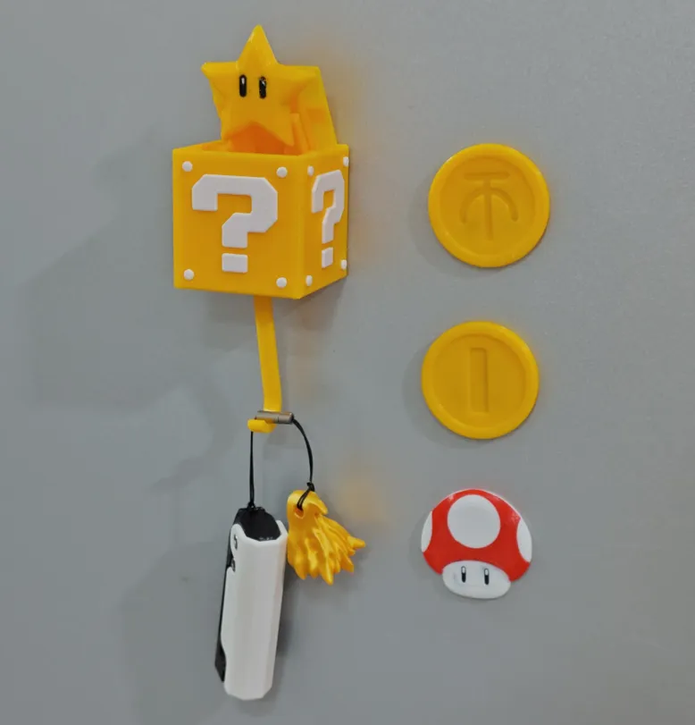 Super Mario Key Hook by TianFu MakerWorld: Download Free 3D Models