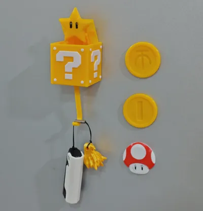 Super Mario Key Hook by TianFu MakerWorld: Download Free 3D Models