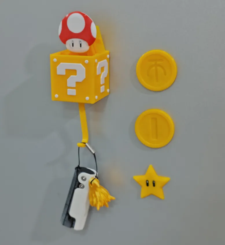 Super Mario Key Hook by TianFu MakerWorld: Download Free 3D Models