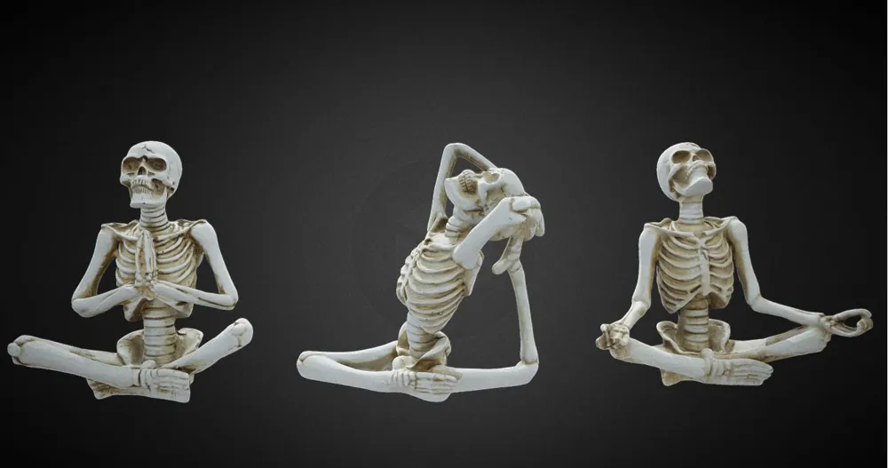 Meditation Skeleton Remixed by piersonnico - MakerWorld