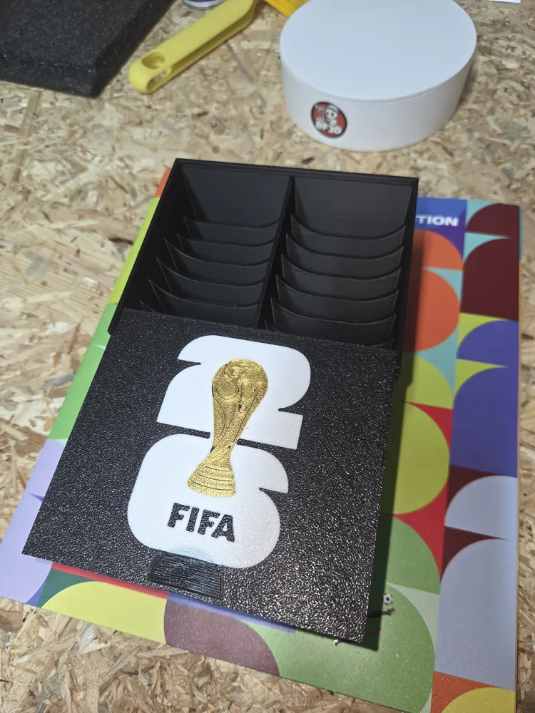 Panini 2026 World Cup Sticker Album Box - Free 3D Print Model - MakerWorld
