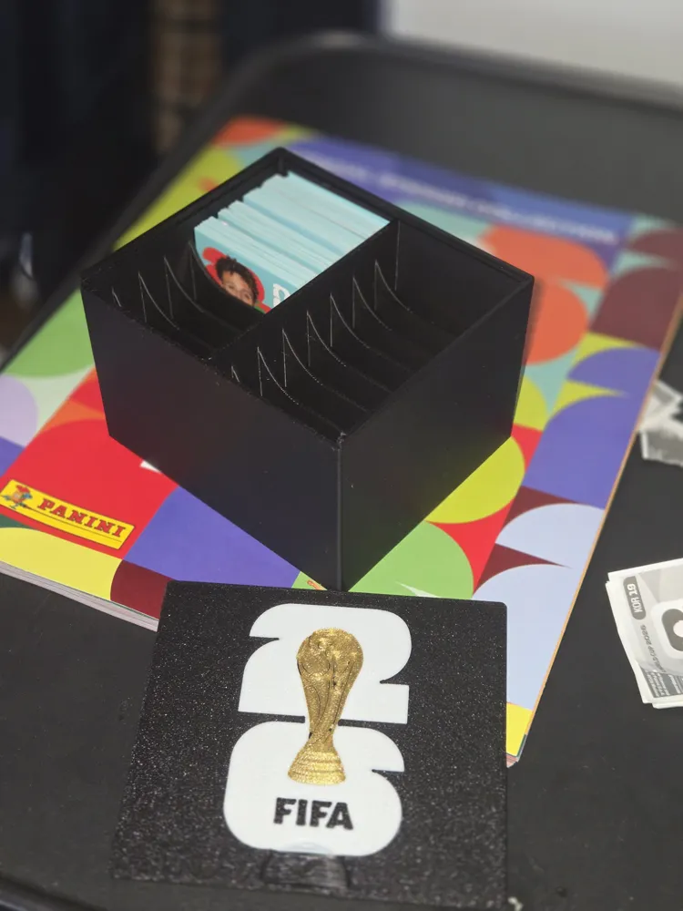 Panini 2026 World Cup Sticker Album Box - Free 3D Print Model - MakerWorld