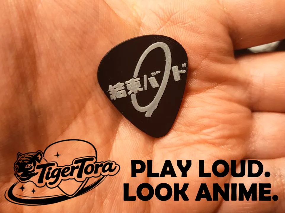 Kessoku Band Logo Gitarrenplektrum – Kostenloses 3D-Druckmodell ...