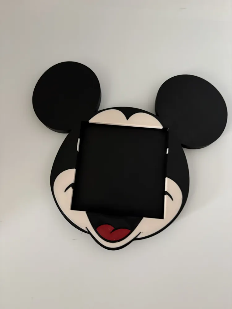 Mickey sticky note holder by Elmo911 MakerWorld: Download Free 3D Models