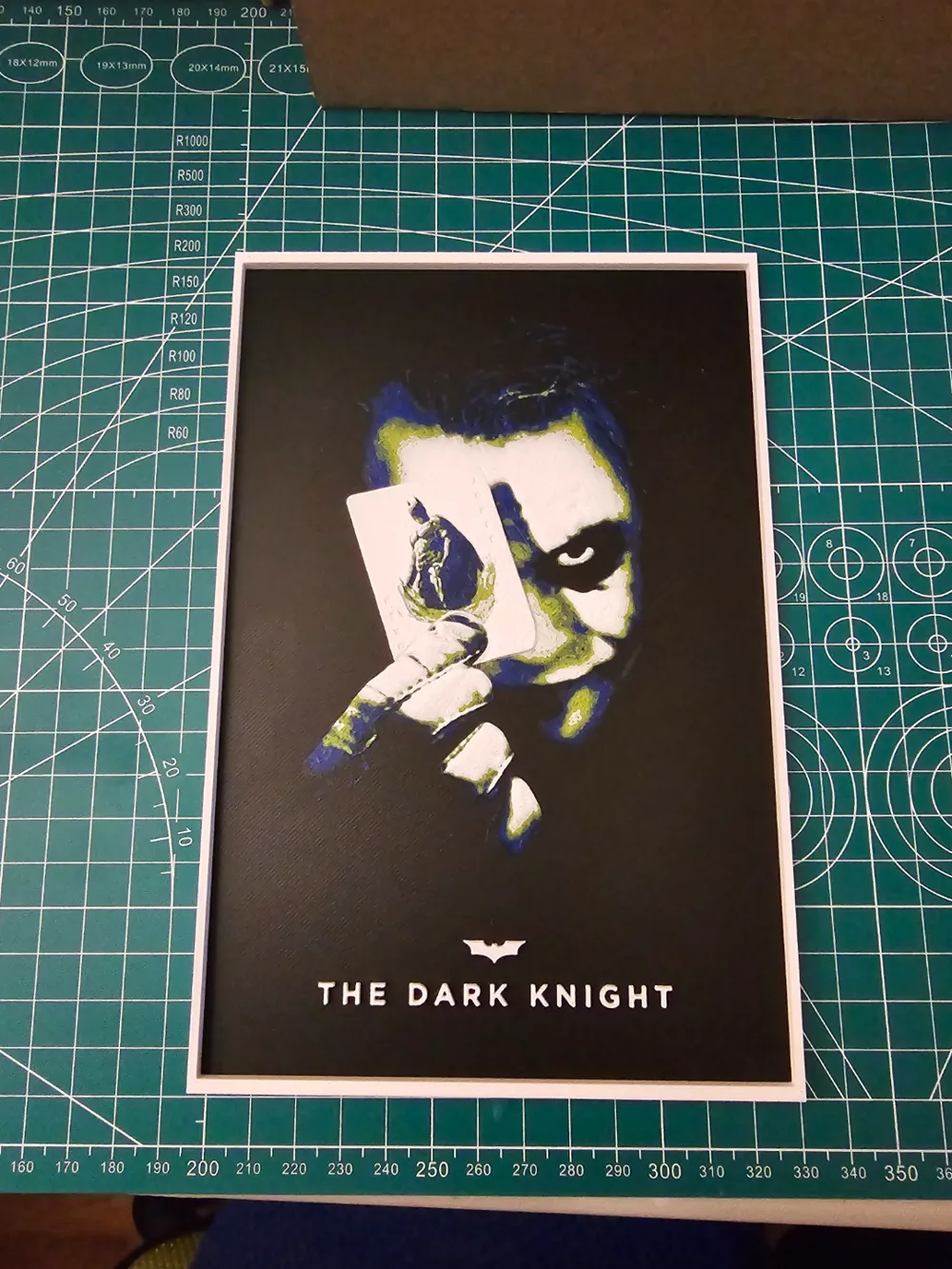 The Dark Knight Movie Poster - Hueforge Art by Lumpy3D - MakerWorld