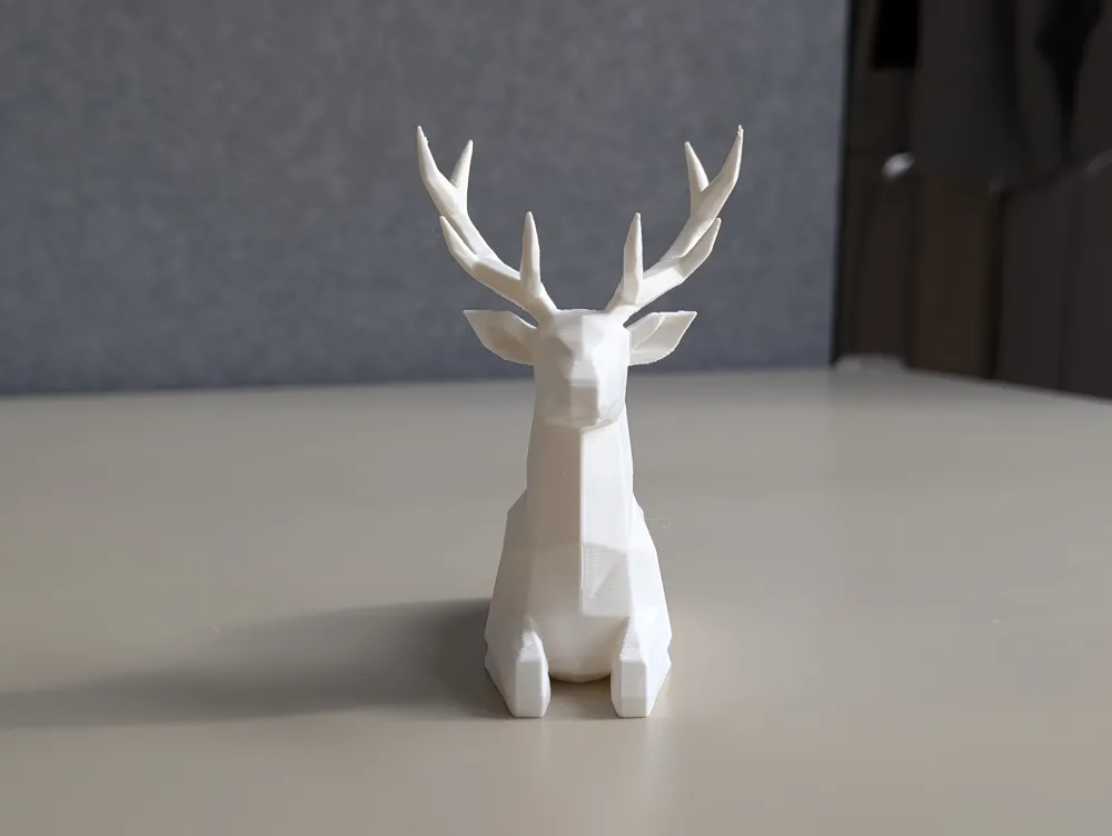 Festive Low Poly Christmas Reindeer by Mini Maker Lab MakerWorld ...