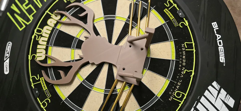 Elegant Crossbow Wall Mount Antler - Free 3D Print Model - MakerWorld